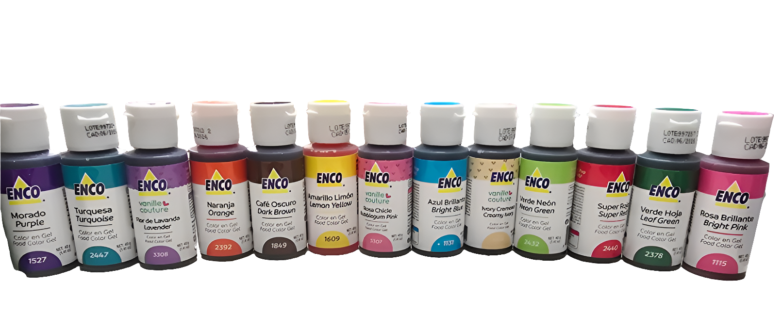 ENCO COLORS – KeDulce Cake & Supplies